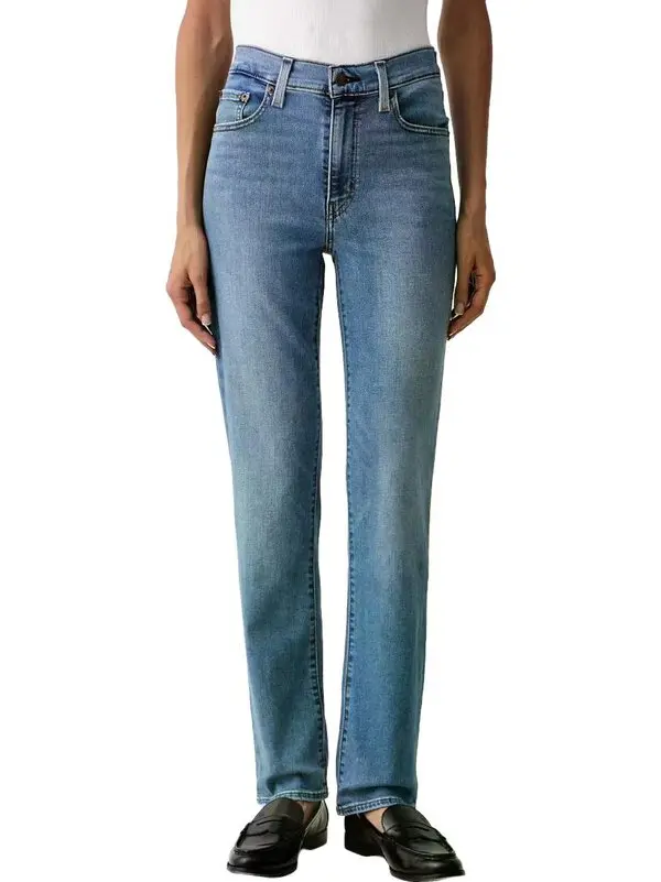 LEVI'S 722™ Logo-patch Straight-leg Jeans - Blue