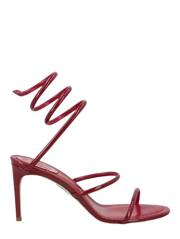 Rene Caovilla Cleo Wrap-around Sandals - Red