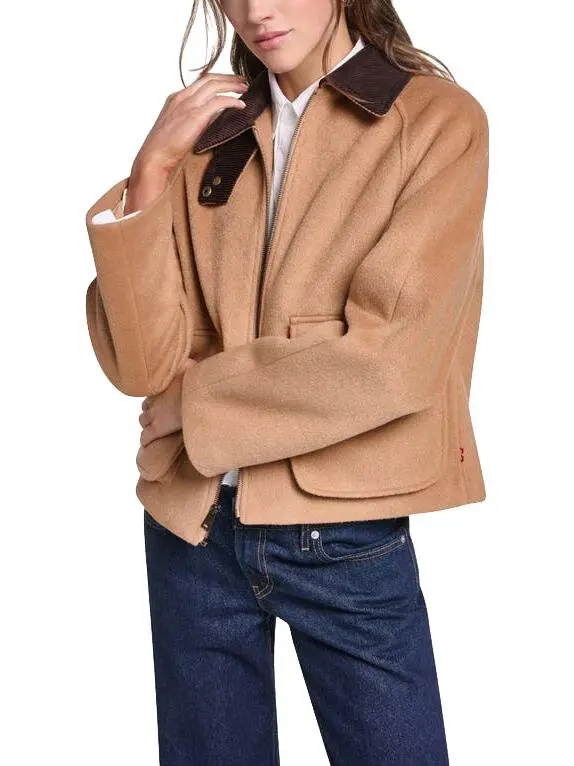 LEVI'S Wool Blend Barn Jacket - Camel