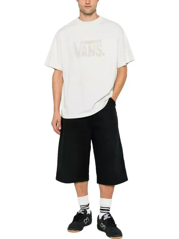 VANS Perforated-logo T-shirt - Grey