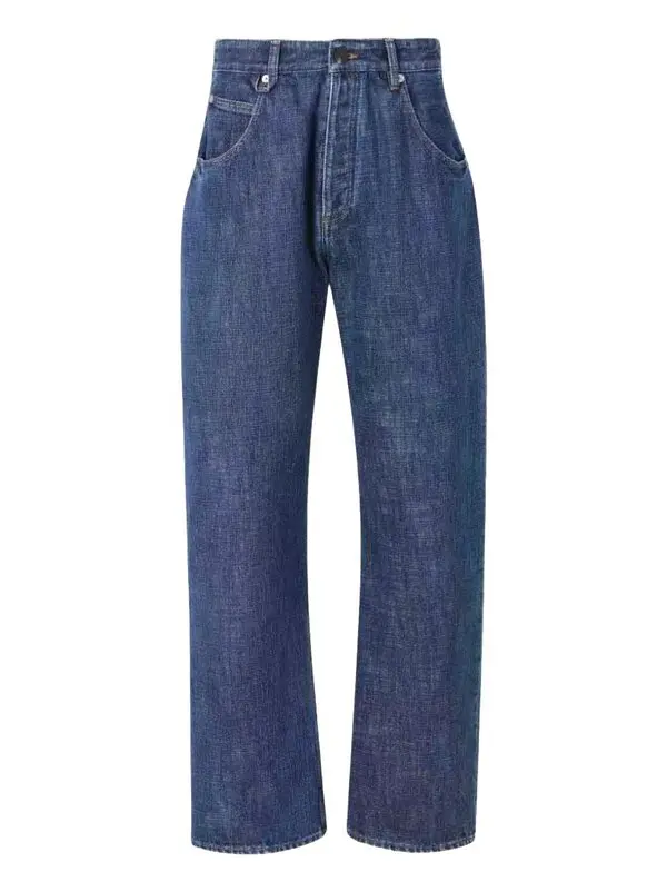 Jacquemus The De-nîmes Tempo Denim Trousers - Blue