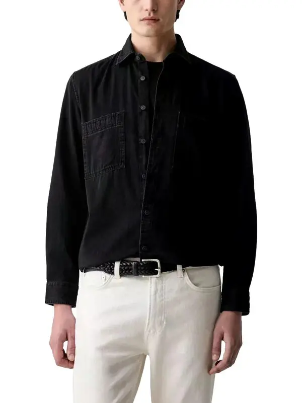Marc O'polo Patch-pocket Denim Shirt - Black
