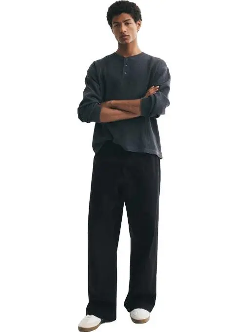 H&M Loose-fit Chinos - Black