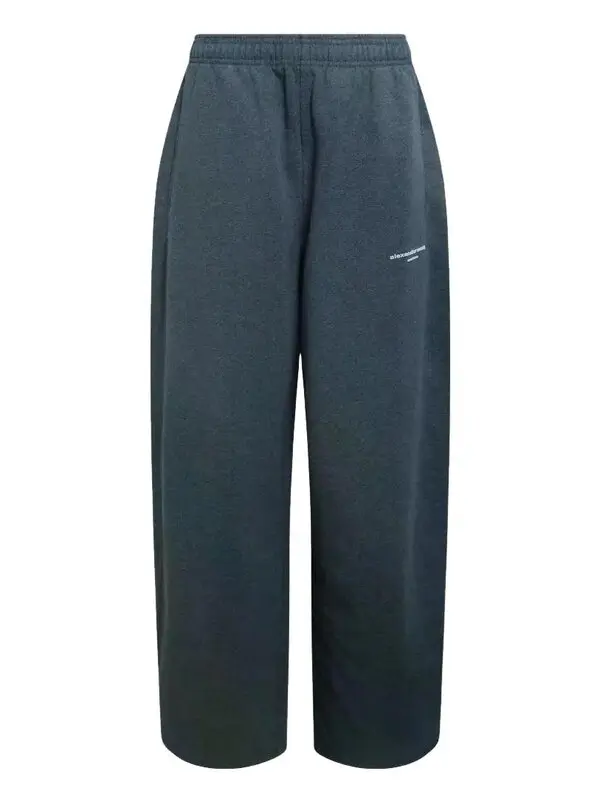 Alexander Wang Logo-print Track Pants - Blue