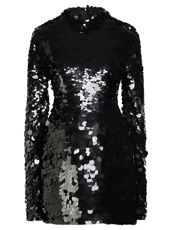 Sportmax Sequin Dress - Black