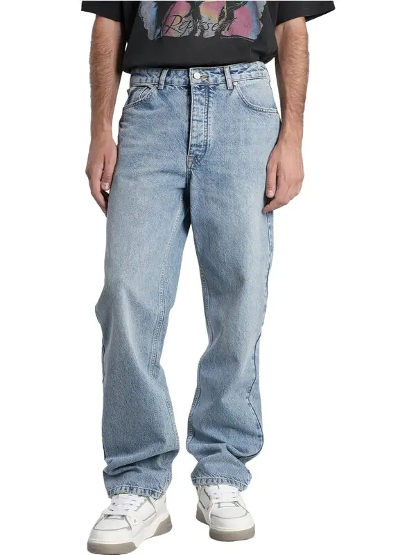 REPRESENT Straight Leg Jeans - Blue