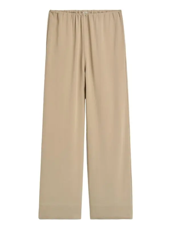 TOTEME Elastic-waist Casual Trousers - Rock