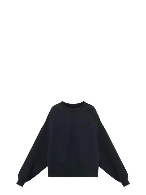 Nike 24.7 Impossibly Soft Oversized Long-sleeve Sweatshirt - Black