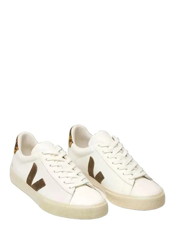 VEJA Campo Leather Sneakers - Neutrals
