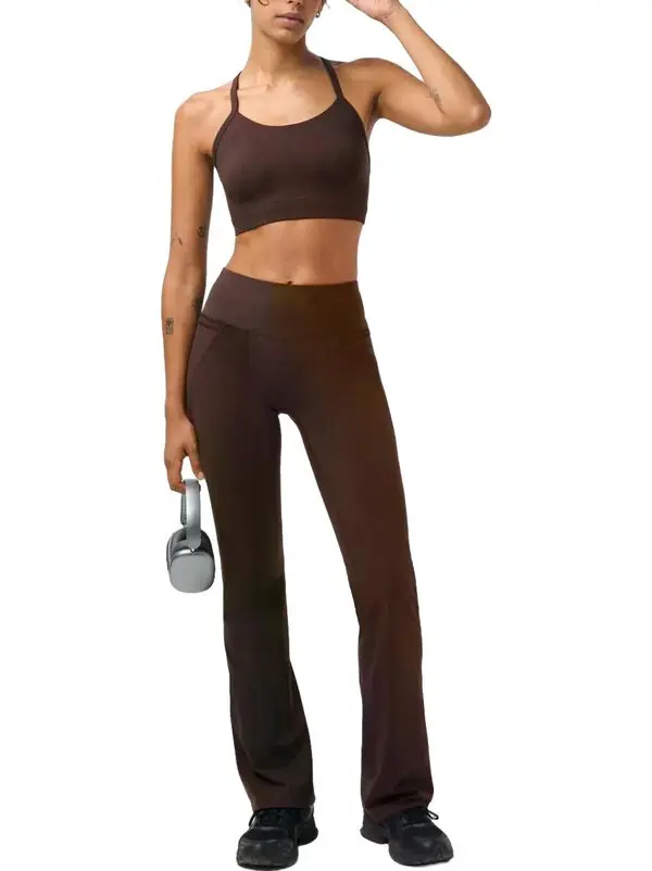 Sweaty Betty Empower Racerback Sports Bra - Brown