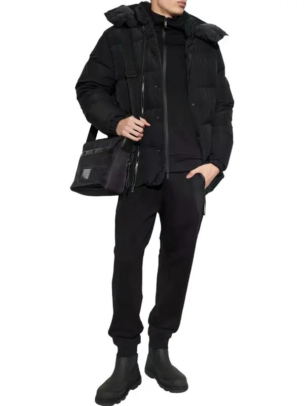 Moncler Monzoni Hooded Down Jacket - Black
