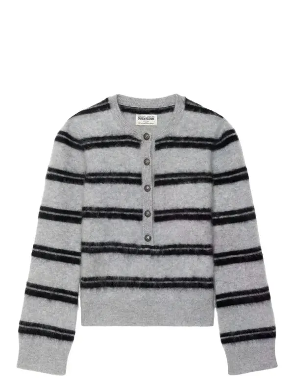 Zadig&Voltaire Mandala Jumper 100% Cashmere - Grey