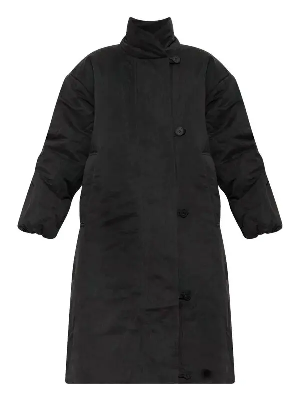 Studio Nicholson Sperl Button-up Coat - Black