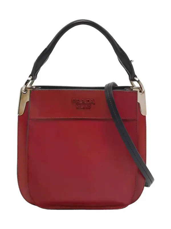 Prada Margit Cross Body Bag - Red