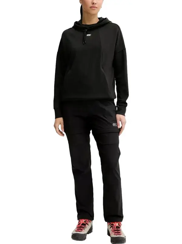 PICTURE ORGANIC CLOTHING Pluris Logo-patch Sweatshirt - Black