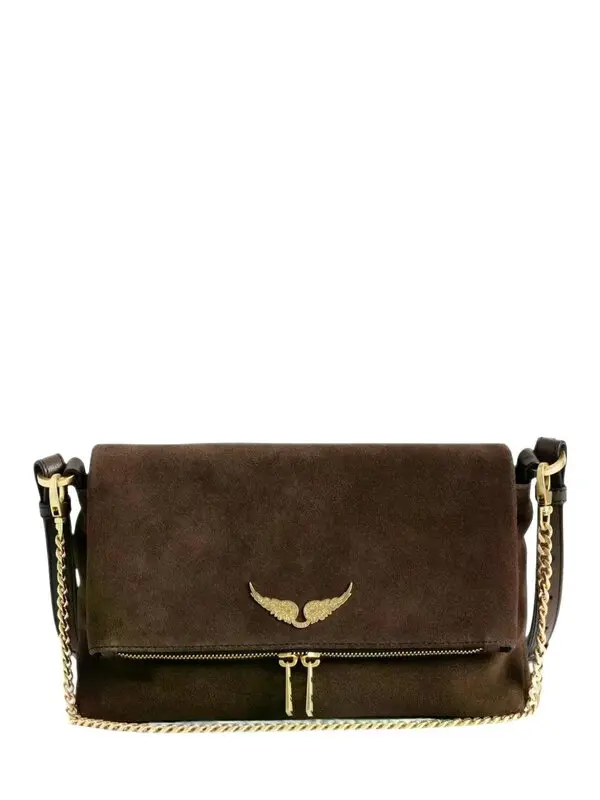 Zadig&Voltaire Rocky Ii Suede Bag - Brown