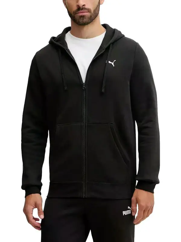 PUMA Zip-up Hoodie - Black