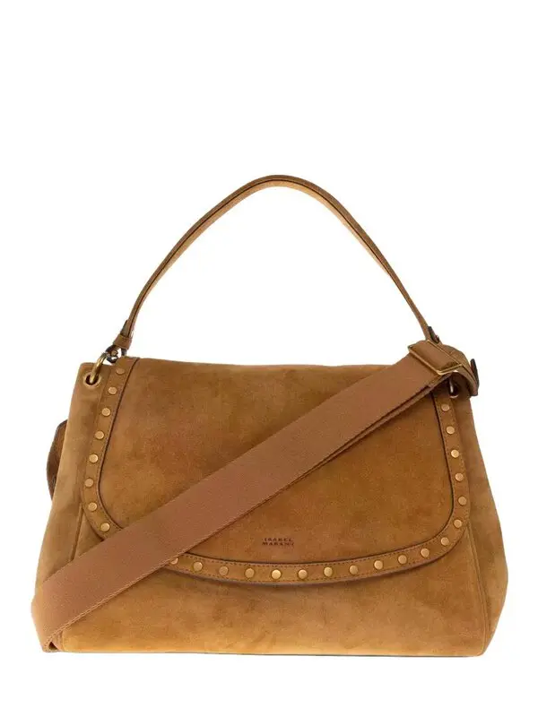 Isabel Marant Étoile Chany Xl Suede Bag - Brown