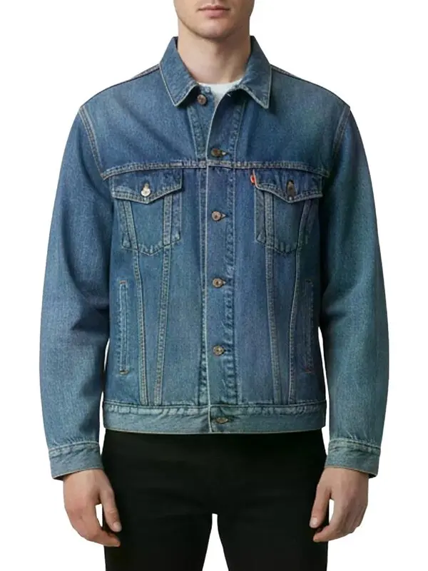 Balenciaga Like A Denim Jacket - Blue