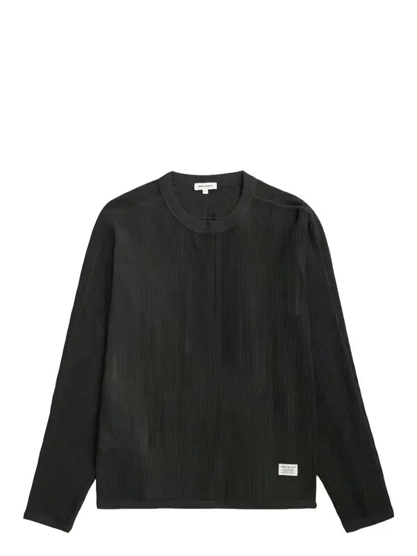 Norse Projects Stevns Cotton-hemp T-shirt - Black