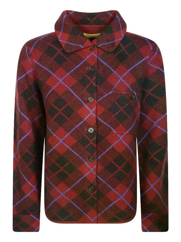 Guest In Residence Dylan Plaid Shirt - Red