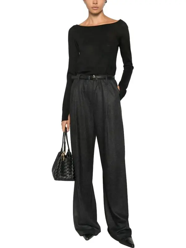 Liviana Conti Long-sleeve Sweater - Black