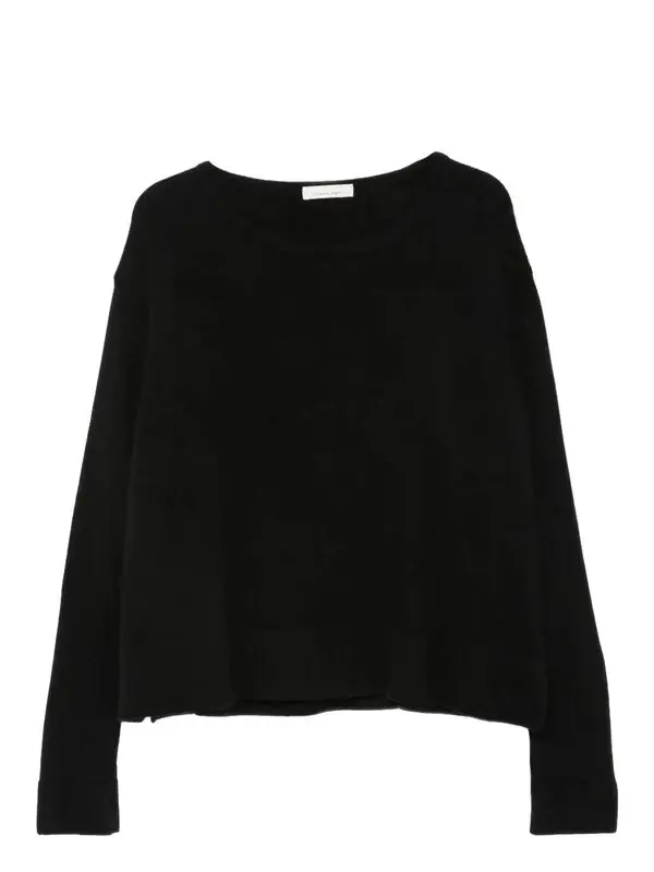 Liviana Conti Scoop-neck Sweater - Black
