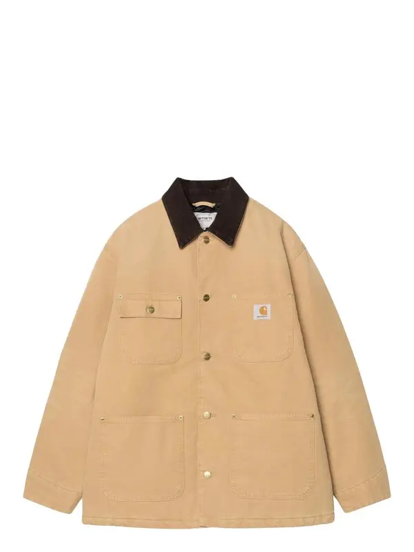 Carhartt Work In Progress Og Chore Canvas Jacket - Beige
