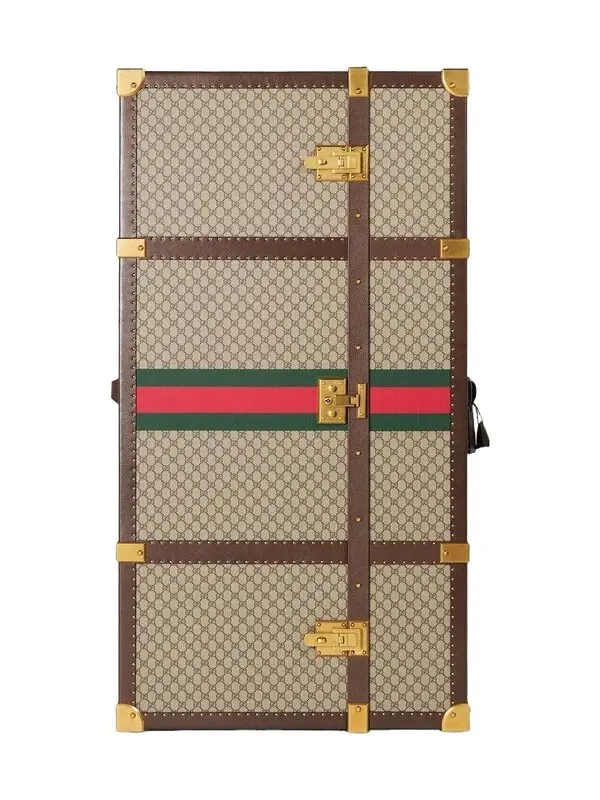 Gucci Savoy Maxi Rigid Shoe Trunk - Beige/ebony