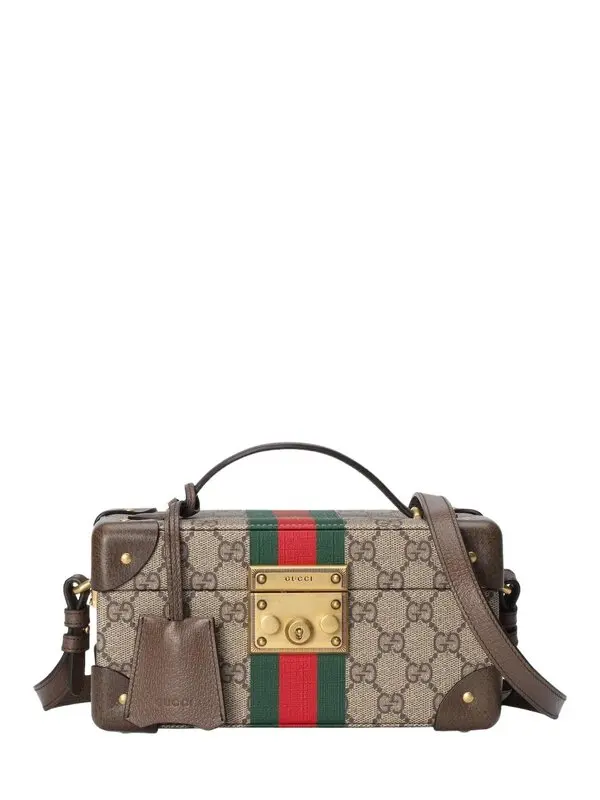 Gucci Savoy Small Rigid Watch Case - Beige/ebony