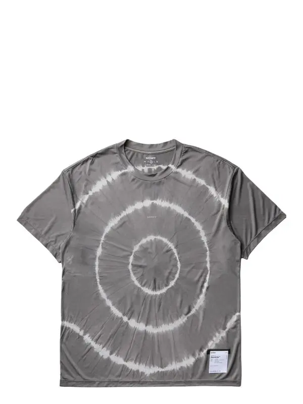 Satisfy Auralite Tie-dye T-shirt - Grey