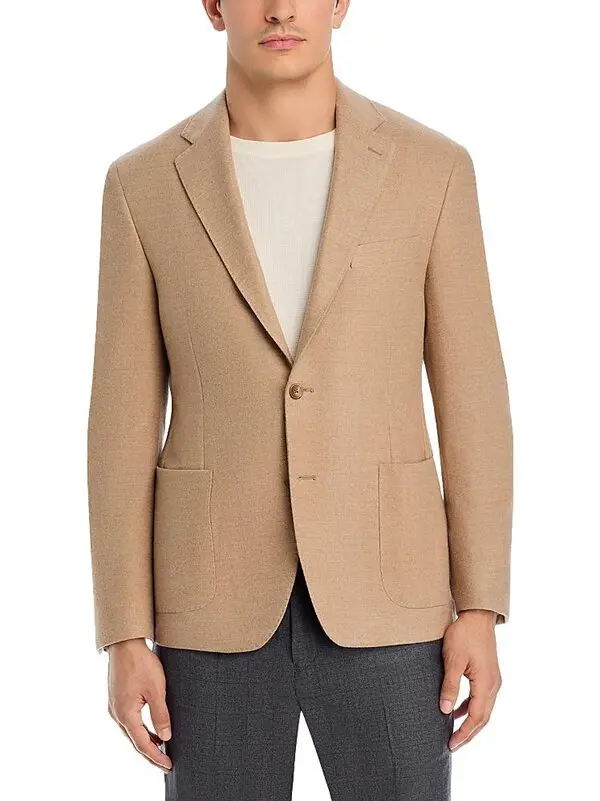 Vince Wool & Cashmere Double-face Cloud Touch Regular Fit Jacket - Camel