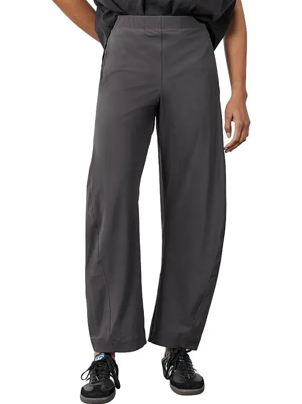 Ruti Petites The On The Loose Barrel Work Pants - Graphite
