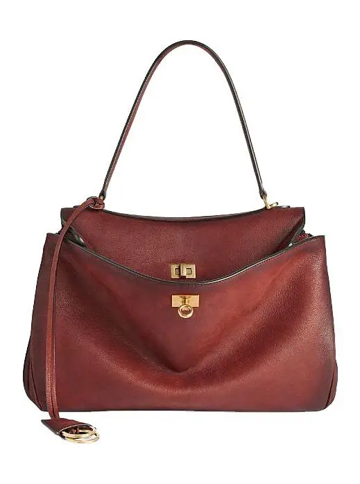 Balenciaga Rodeo Handbag Medium - Brick