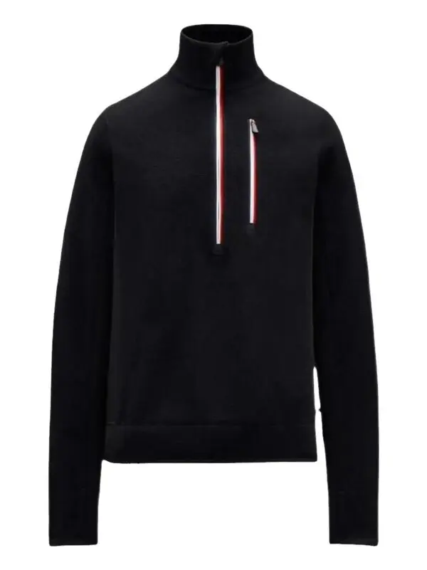 Moncler Long-sleeved Sweater - Black