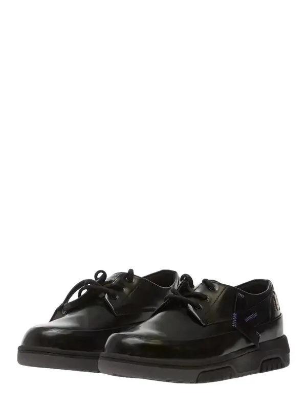 Off-White Derby Ooo Lace-up Sneakers - Black
