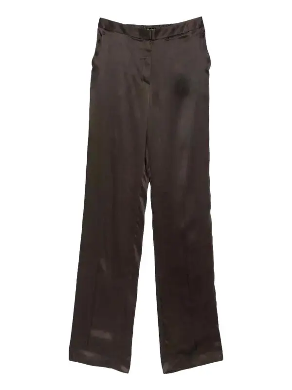 TOM FORD Side Striped Palazzo Trousers - Brown