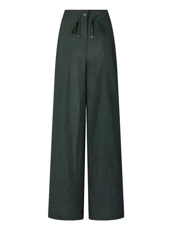 STUDIO TOMBOY Drawstring Wide-leg Trousers - Grey