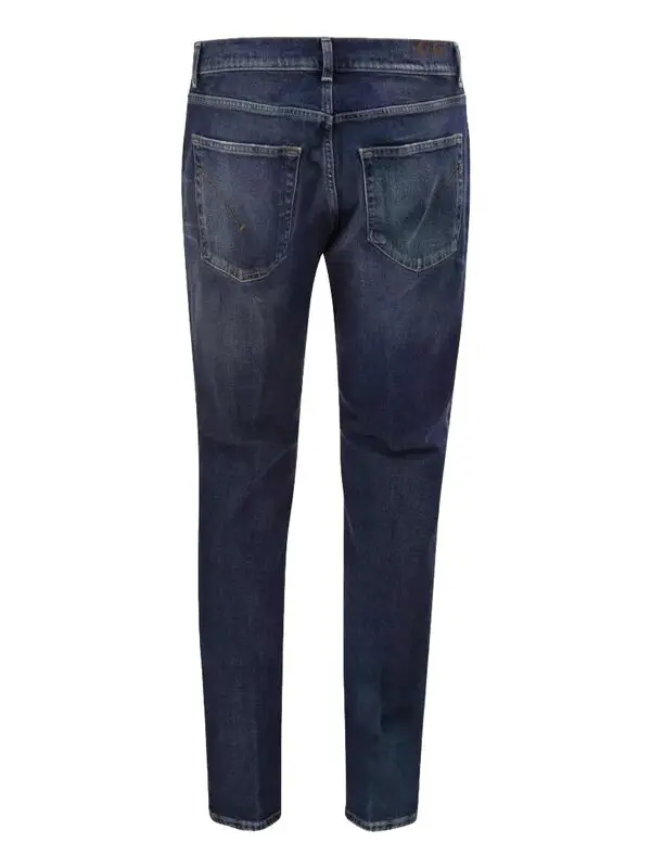 DONDUP Dian Low-waist Slim-fit Jeans - Blue