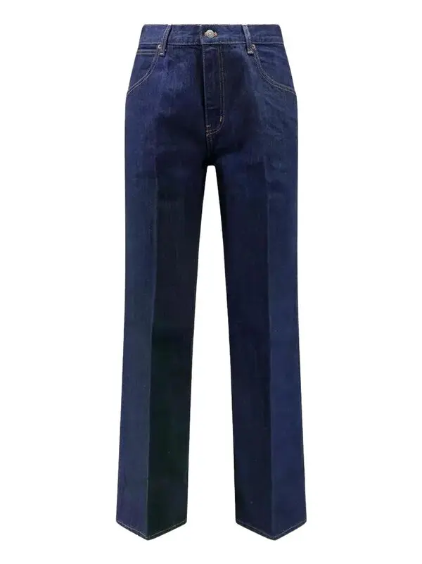 TONYWACK Pressed-crease Jeans - Blue