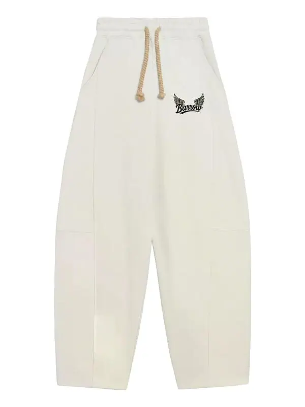 BARROW Logo-print Drawstring Track Pants - Neutrals