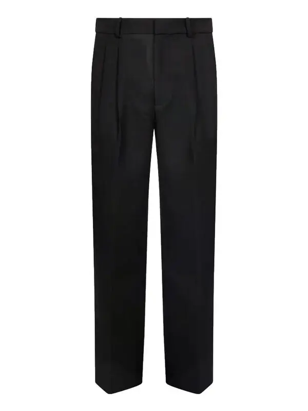 Simkhai Julian Pleated Tailored Trousers - Black