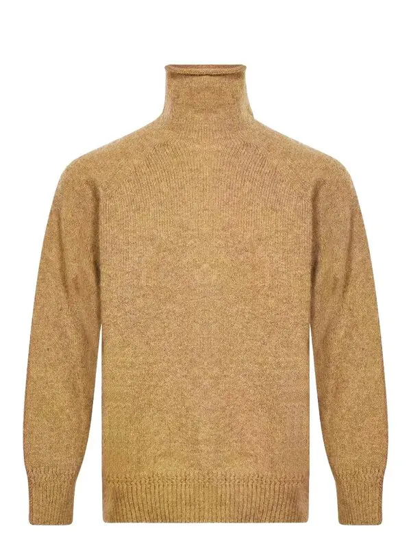 You Must Create Bea Roll-neck Raglan-sleeve Sweater - Brown