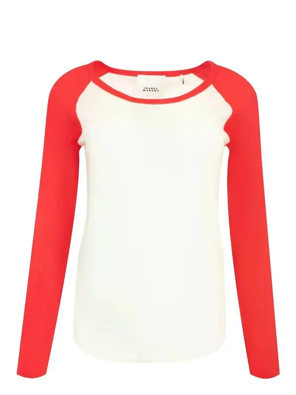 Isabel Marant Étoile Grace-gd Raglan-sleeve T-shirt - Neutrals