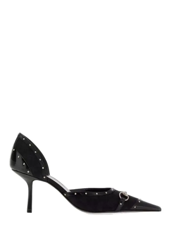Gucci Savoy Studded Pumps - Black
