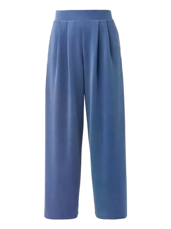 Sweaty Betty Sand Wash Wide-leg Track Pants - Blue