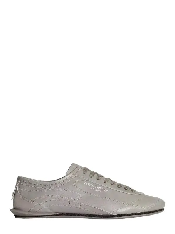 Dolce & Gabbana Calfskin Lipari Sneakers - Grey