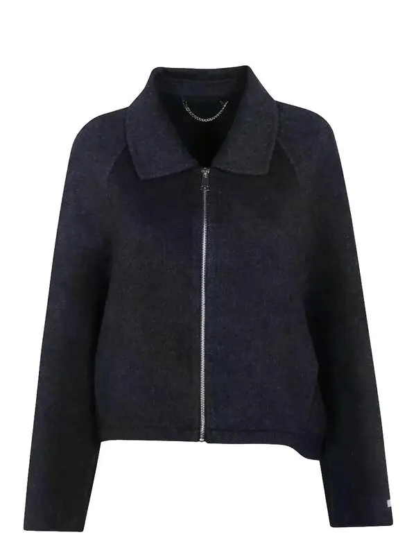 GIOVANNI PARIS Danae Zip-up Jacket - Grey
