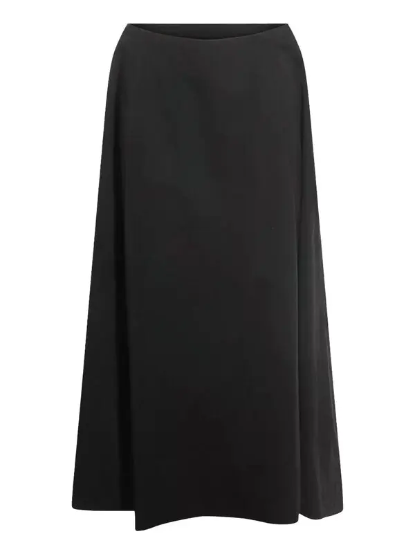 Balenciaga A-line Zip-fastening Midi Skirt - Black