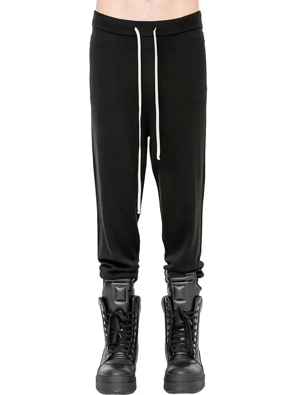 Rick Owens Drawstring-waist Track Pants - Black